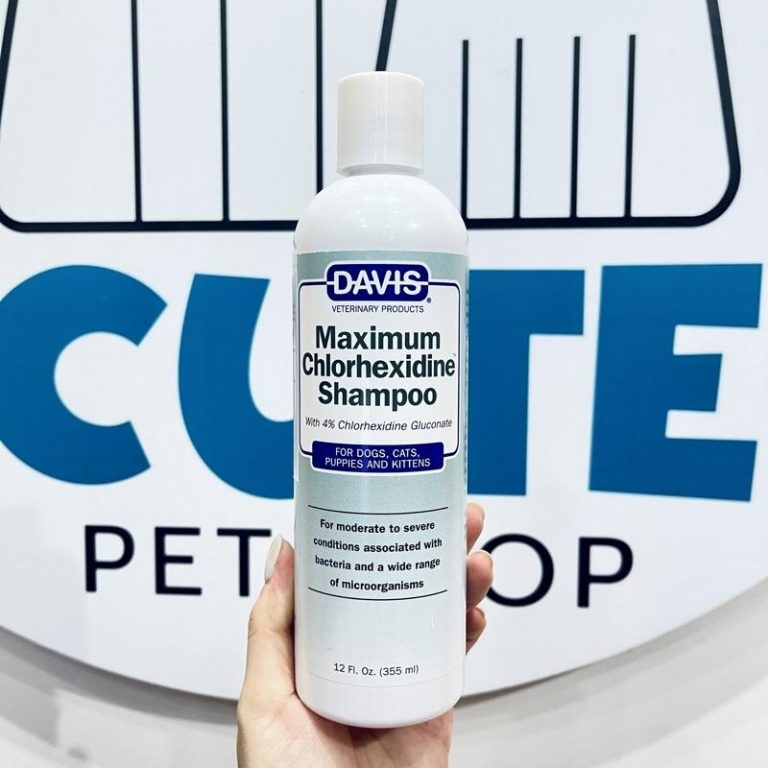 Sữa tắm DAVIS Chlorhexidine 4% Trị ngứa nhiễm khuẩn viêm da 355ml ...