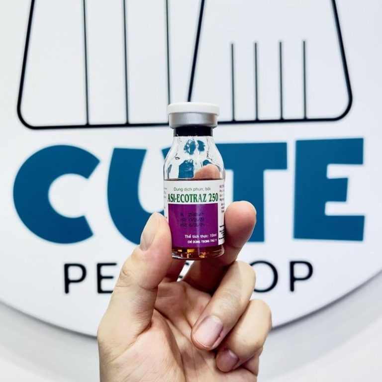 ASI-Ecotraz 250 Diệt Ve Rận Bọ Chét Viêm Da Ghẻ Demodex Chó Mèo Gia Súc ...